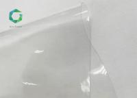 China 100m Length No Impurities PVC Transparent Fabric Vinyl 0.35mm Super Clear for sale