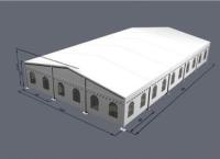 China 450gsm 2.05m Width PVC Laminated Fabric Fire Retardant PVDF Waterproof Tent for sale