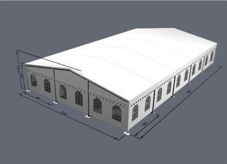 China 450gsm 2.05m Width PVC Laminated Fabric Fire Retardant PVDF Waterproof Tent for sale