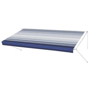 China Vinyl Anti UV RV Awning Shade , 109 Inch Width PVC Awning Fabric 550gsm Anti Mildew for sale