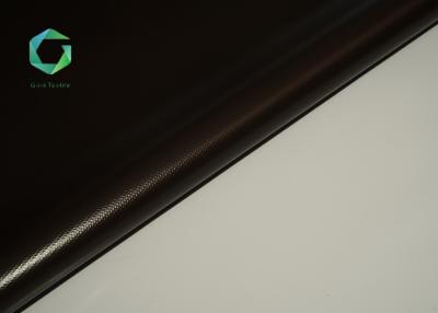 China 450gsm Eco Bag Fabric , 250d 0.4mm Polyester Bag Fabric Luggage Synthtic Leather for sale