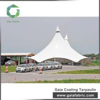 China FR PVC Coated Polyester Fabric 900gsm , Tension Architecture PVC Membrane Structure for sale