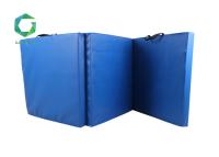 China 50m Length Waterproof Gym Floor Mats 610gsm Leather Vinyl Fabric Buffer Protection for sale