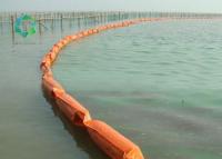 China 3.2m Width Industrial Technical Textiles 2800N Tarp PVC Oil Boom Fence 650gsm for sale
