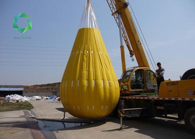 China 2000d Industrial Technical Textiles 7000N Strength Vinyl Tarp Crane Load  Bag 1450gsm for sale