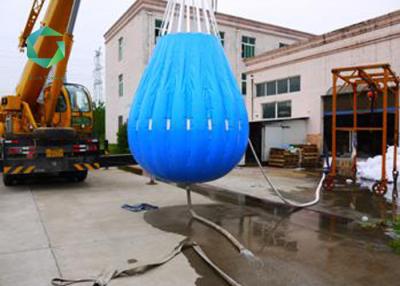 China Tensile Strength 7000N Tech Textile , Polyester Woven Vinyl Tarpaulin 2000d Load Test Bag for sale