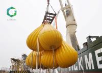 China 1050gsm 5000N Industrial Technical Textiles Foldable Vinyl Coated Crane Load Bag 2.8m for sale