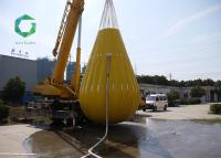 China Gaia Industrial Technical Textiles 1100gsm Vinyl Tarp Crane Load Test Bag 6000N for sale