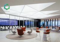 China Colorful Polyester Printable Stretch Ceiling PVC 1400N Tensile Strength for sale