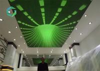 China Colorful Polyester Printable Stretch Ceiling PVC 1400N Tensile Strength for sale