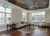 China Fireproof 3.2m Length Home Decor Textiles Decorative Flame Retardant PVC Stretch Ceiling for sale