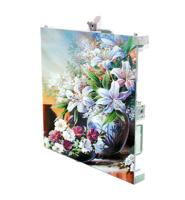China Full Color 1R1G1B LED Display Screen 480x480mm with 1000-2000 Nits Brightness and Remote Control for sale