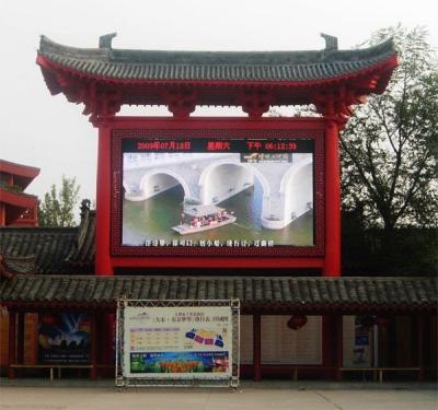 China SMD1515 Outdoor LED Display 8mm Pixel Pitch 5000 cd/㎡ Brightness 100000 Hour Lifespan for sale