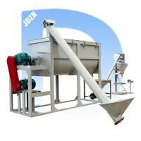 China 2.8*0.9*1.6m White Horizontal Feed Powder Mixer Machine for Animal Feed Mixing for sale