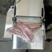 China Commercial Automatic Squid Silver Carp Grass Carp Snapper Fish Skin Removing Peeler Peeling Skinner Skinning Machine For Fish for sale