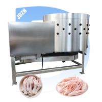 China cow sheep feet dehair trotters hair removal cattle head hair removing machine for sale for sale