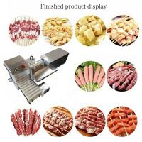 China Kebab meat skewer machine satay string making machine automatic mince beef kebab skewer machine for sale