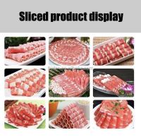 China Semi-automatic Cortadora De Fiambre Rebanadora Para Carne frozen meat slicing Stainless Steel Italian Blade Meat Slicer for sale