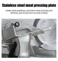 China Semi-automatic Cortadora De Fiambre Rebanadora Para Carne frozen meat slicing Stainless Steel Italian Blade Meat Slicer for sale