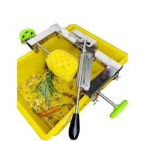 China Manual Fast Pineapple Peeler Pineapple Peeling And Coring Machine for sale