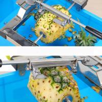 China High Efficiency Manual 304 Stainless Steel Pineapple Skin Peeling Machine/Pineapple Machine for sale