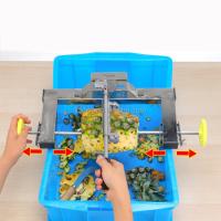 China High Efficiency Manual 304 Stainless Steel Pineapple Skin Peeling Machine/Pineapple Machine for sale