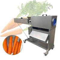 China New design green banana plantain peeler automatic banana peeling machine for sale