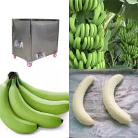 China New design green banana plantain peeler automatic banana peeling machine for sale