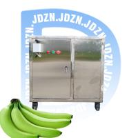 China New design green banana plantain peeler automatic banana peeling machine for sale