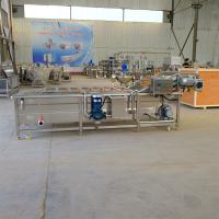China Best Quality Ultrasonic Cleaning Fruit And Vegetable Washing Machine Vegetable Washing Line for sale