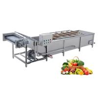 China Fresh Fruit Cabbage Leaves Ozone Bubble Washing Machine Lettuce Cabbage Vegetable Washing Machine for sale