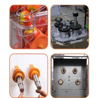 China Free Shipping To GuangZhou Factory Orange Juice Maker Juicer Extractor Machine Fruit Juice Machine for sale
