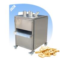 China Commercial continuous silicer Stainless steel bamboo shoot slicing equipment Onion ring making machine for sale