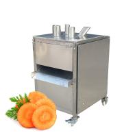 China Industrial Vegetable And Fruit Lifting Washing Cutting Machine Automatic Potato Cutter Slicer Machine Production Line for sale