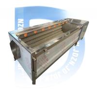 China Commercial electric potato peeler machine With Low Price fruit vegetable potato washing cleaning line machine for sale
