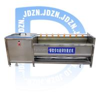 China Hot sale cassava peeling and washing machine potato brush washer automatic potato peeling machine for sale