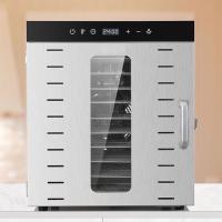 China Factory Direct Sale Vegetable Dry Dryer stainless Steel Vegetable Meat Food Touch Screen Dehydrator for sale