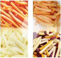China Industrial Automatic Vegetable Carrot Cutter Cassava Stick Slicer potato french fries making machine for sale