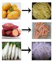 China Multi Cutting plantain onion cucumber Banana Chips fruit carrot potato vegetable cutter slicing Cutting Machine for sale