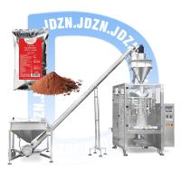 China Multi-function Screw Feeder Vertical Pouch Bag Filling Weighing Flour Detergent Powder Packing Machine for sale