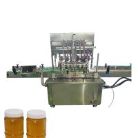 China Honey filling machine honey filler and capper 200ml glass bottle for sale