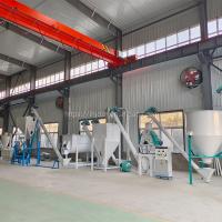 China Max. Capacity 2 ton/h Pet Food Feed Pellet Machine Production Line for High Productivity for sale