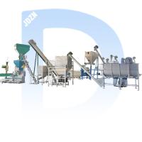 China Small Chicken Food Granules Animal Feed Granulate Production Line For Sale for sale