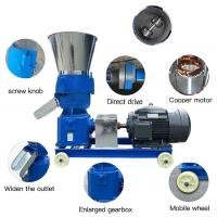 China 220V Voltage Wood Pellet Machine Line for Feed Pellet Production in Wood Tractor for sale