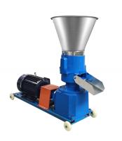 China 220V Voltage Wood Pellet Machine Line for Feed Pellet Production in Wood Tractor for sale