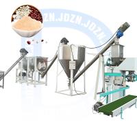 China 220v/380v U-shaped Ribbon Blender Screw Mixer for Glutinous Rice Flour Horizontal Mixer for sale