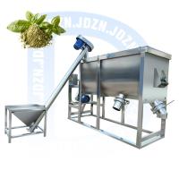 China Automatic Stainless Steel Horizontal Powder Mixer Ribbon Blender for sale