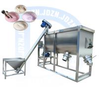 China 3000kg Automatic Stainless Steel Horizontal Mixer for Garment Shops and Powder Mixing for sale