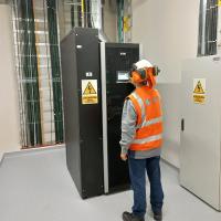 China Eaton Brand Online 93PR series UPS15-500KVA 25KVA-200KVA  with three phase output for office compute for sale