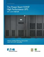 China Heavy Duty Eaton online 9395 UPS with Highly Backup Capacity For Sale By Indian Exporters for sale